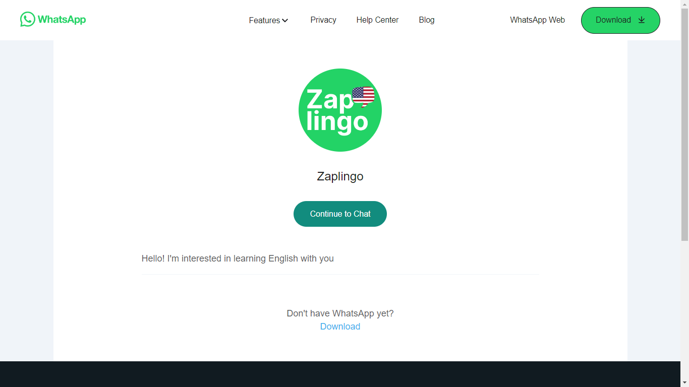 موقع بالواتس اب يعلمك اللغة الإنجليزية من الصفر - Manjmy - منجمي
